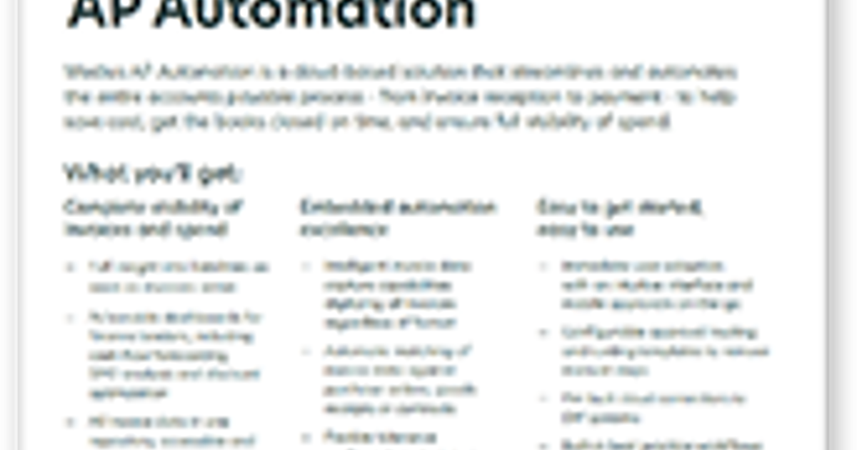 AP Automation Software | Medius