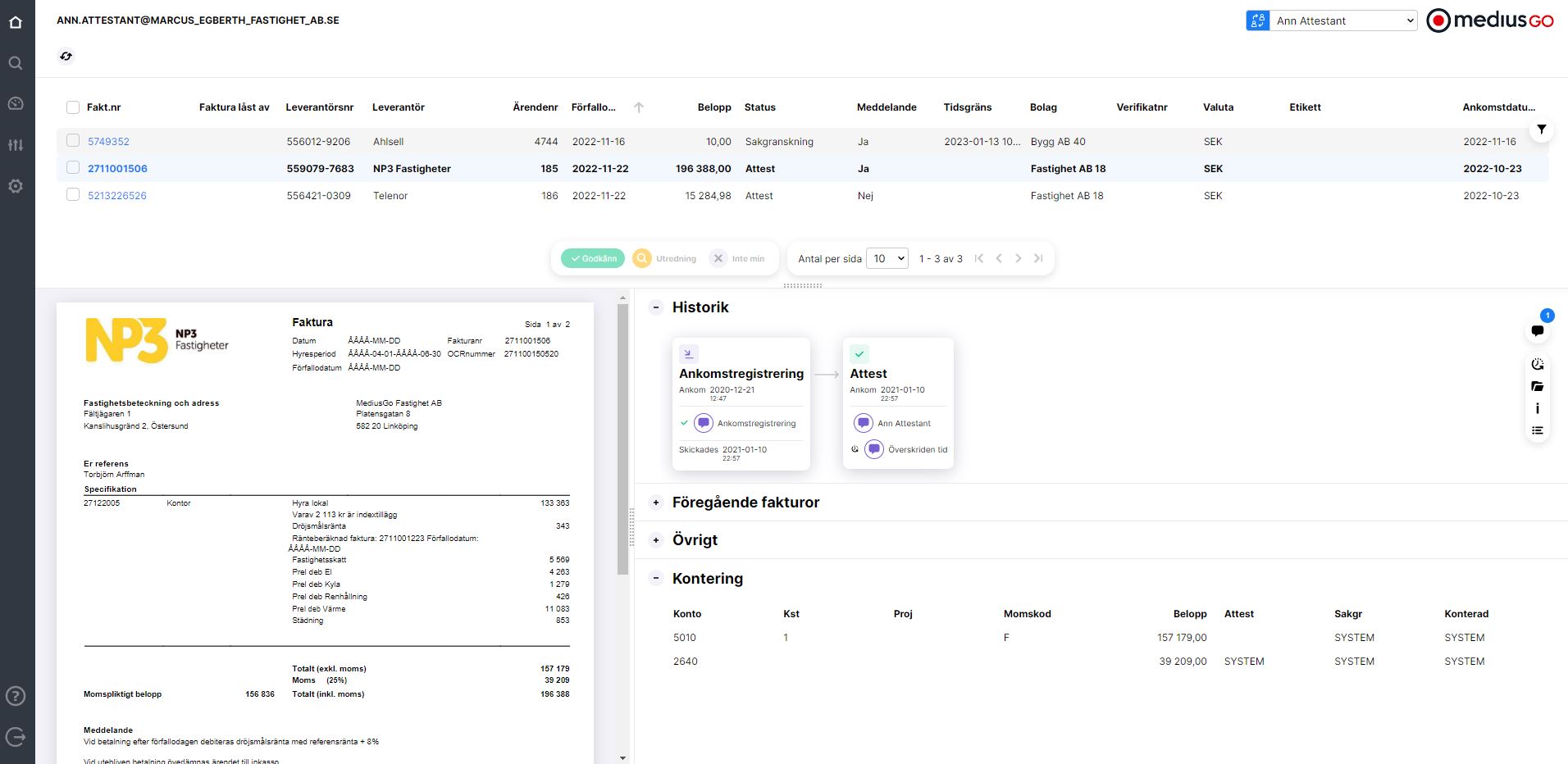 Mjukvara för elektronisk fakturahantering och globala betalningar | Medius