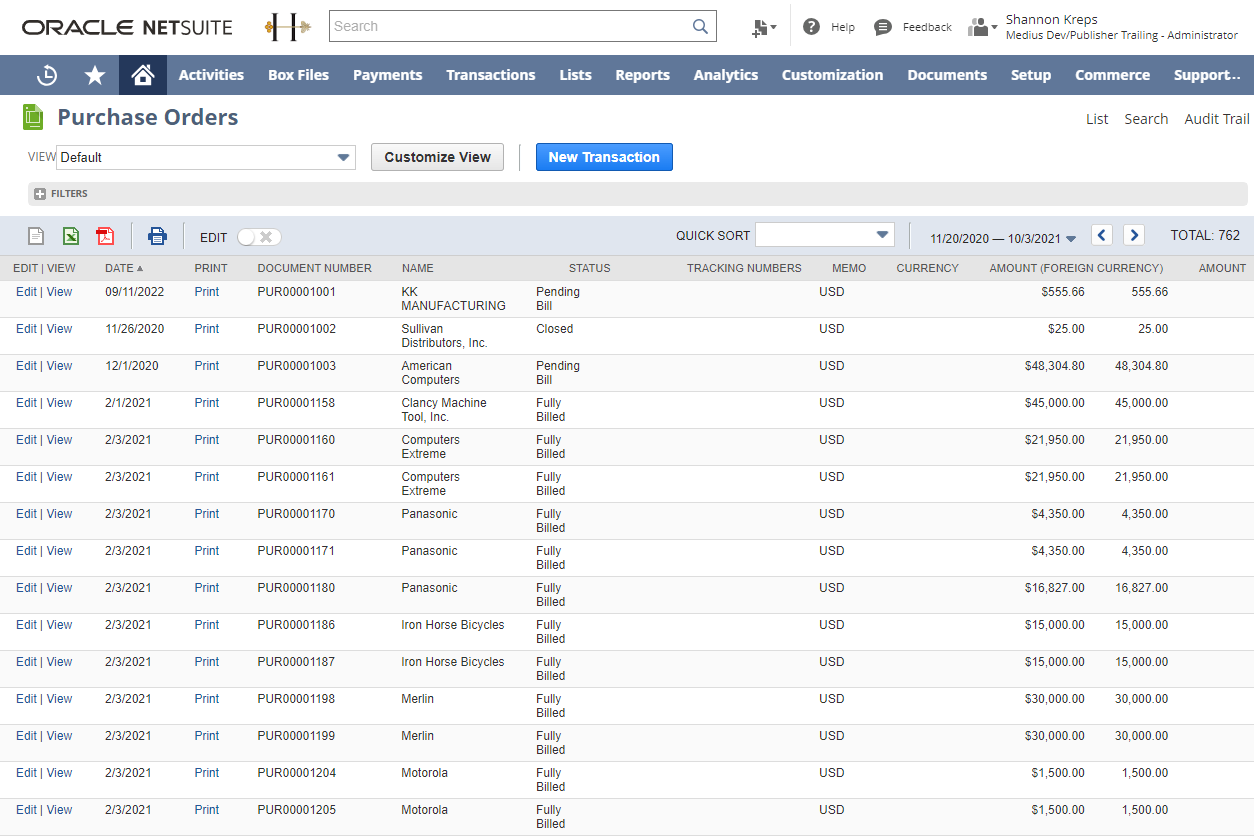 Accounts Payable Automation for Oracle NetSuite ERP | Medius