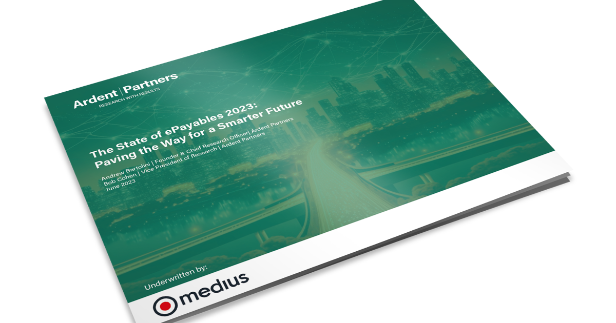 Ardent Partners’ 2024 State of ePayables Report | Medius