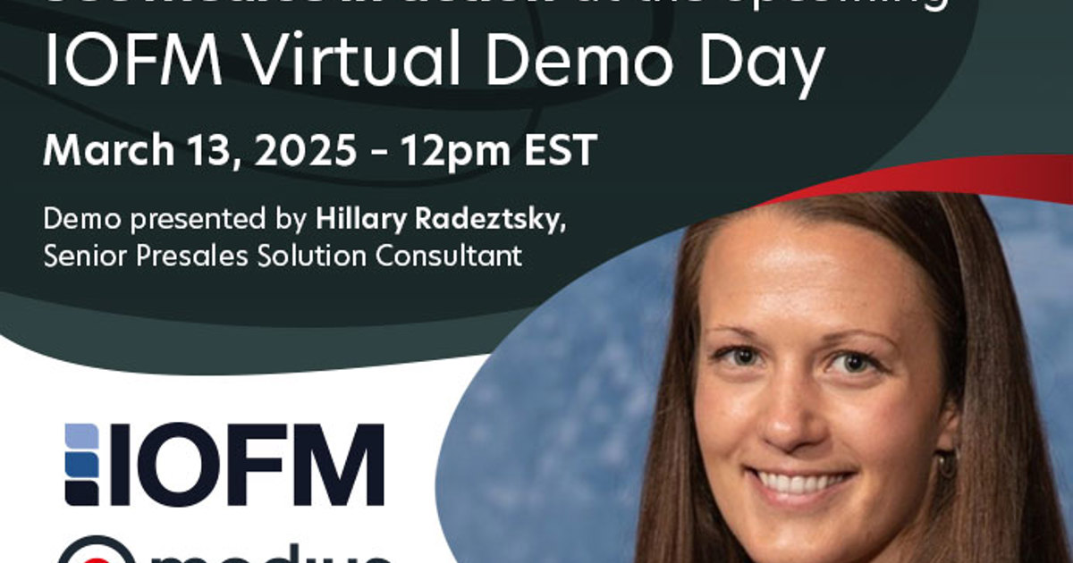 IOFM Virtual Demo Day – March 2025