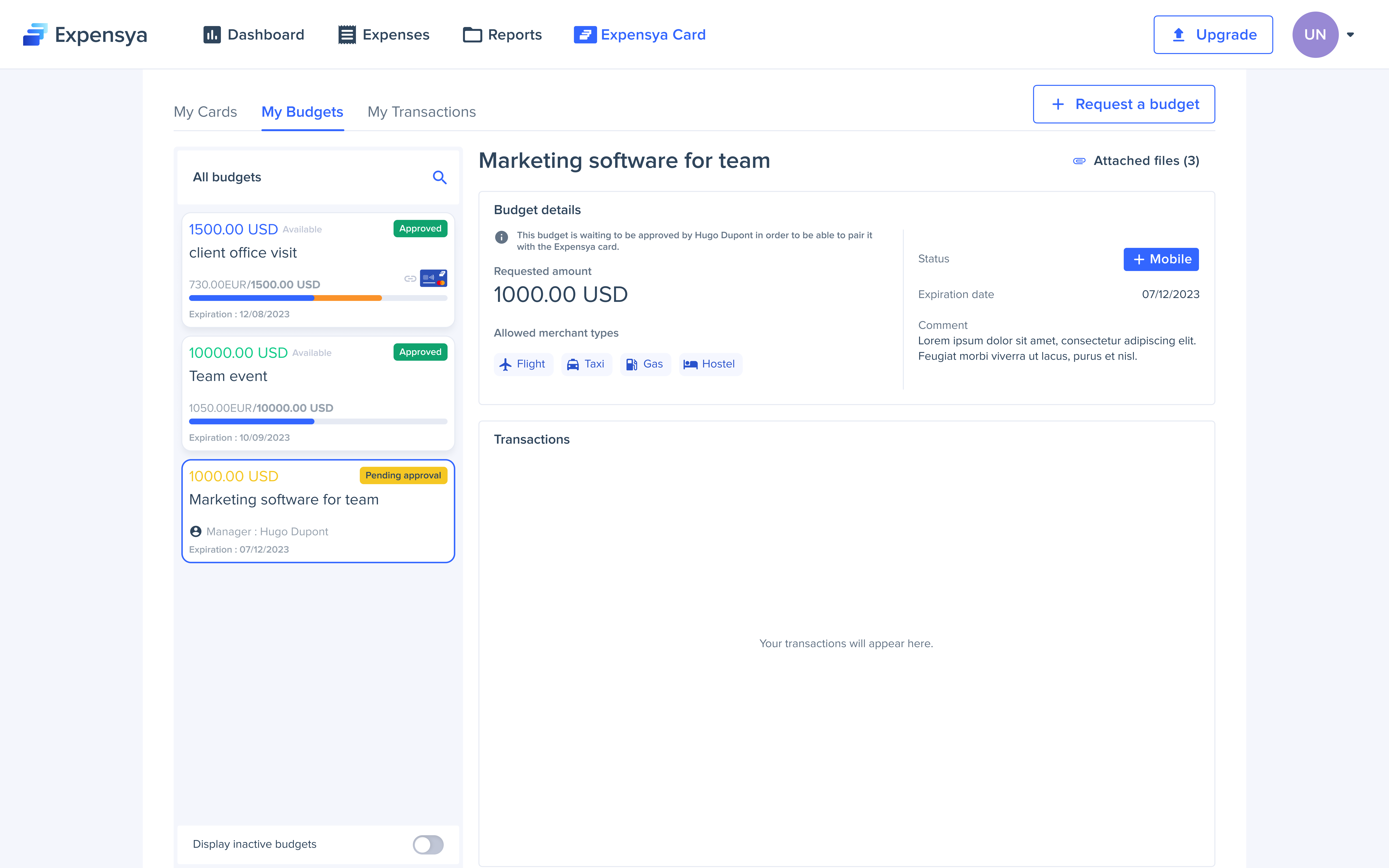 Premier Expense Management Software Solution | Expensya by Medius