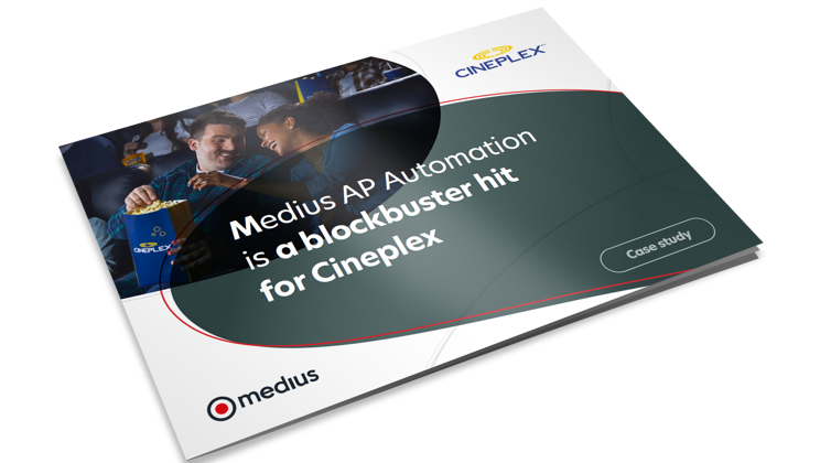 Medius AP Automation is a blockbuster hit for Cineplex | Case Study