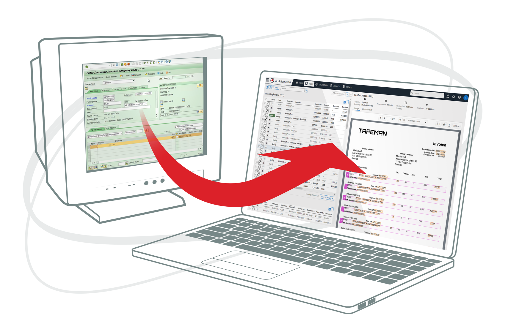 AP Automation voor SAP S/4HANA ERP | Medius